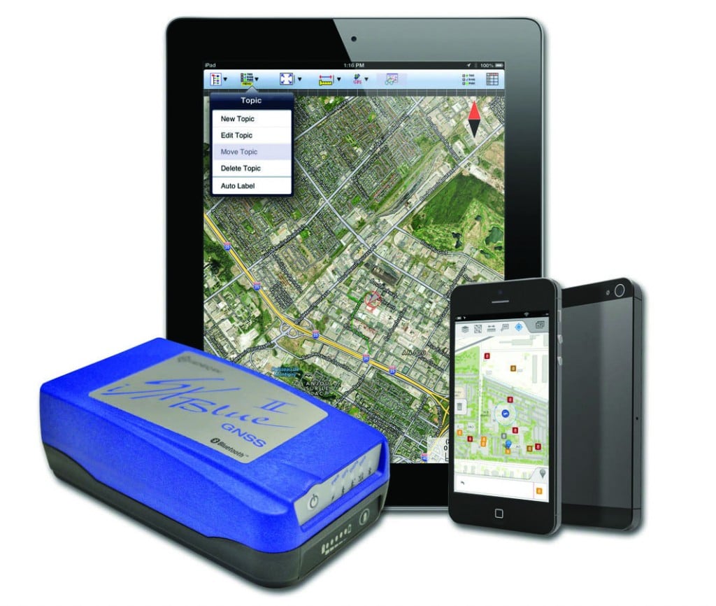 Geneq Introduces Sub-Meter GNSS Receiver for iPad, iPhone - GPS World
