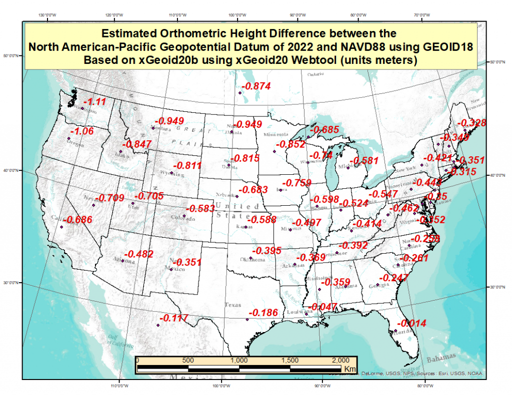 NGS releases annual experimental geoid models and gravity interpolation ...