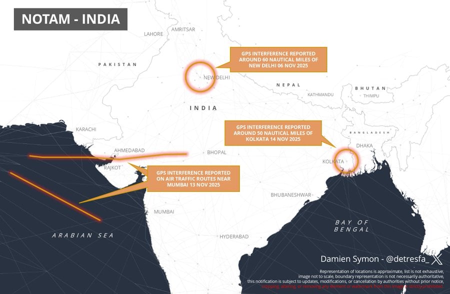 Kolkata is latest Indian city to be affected by GNSS interference - GPS ...